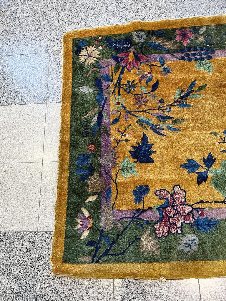 Chinese Deco Rug For Sale at 1stDibs