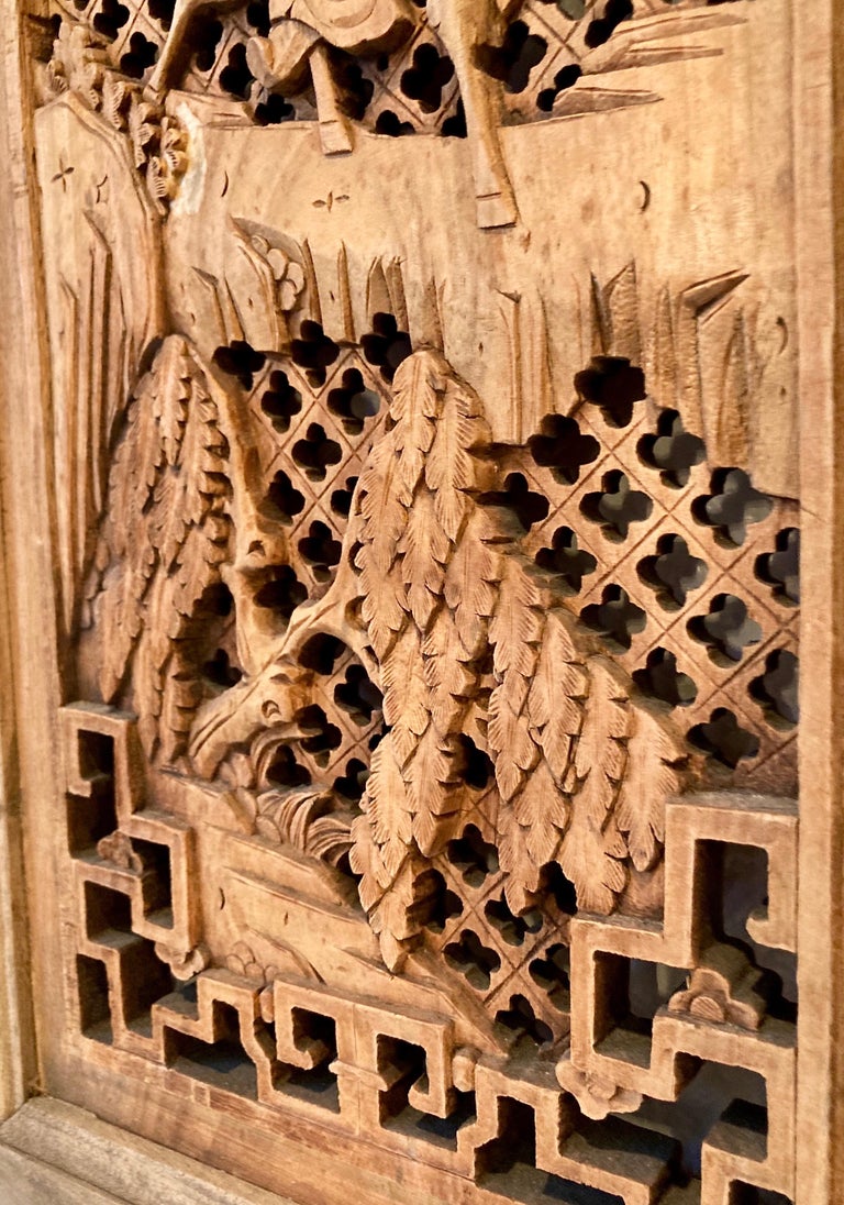 Chinese Decorative Panel For Sale at 1stDibs | chinese wood panel