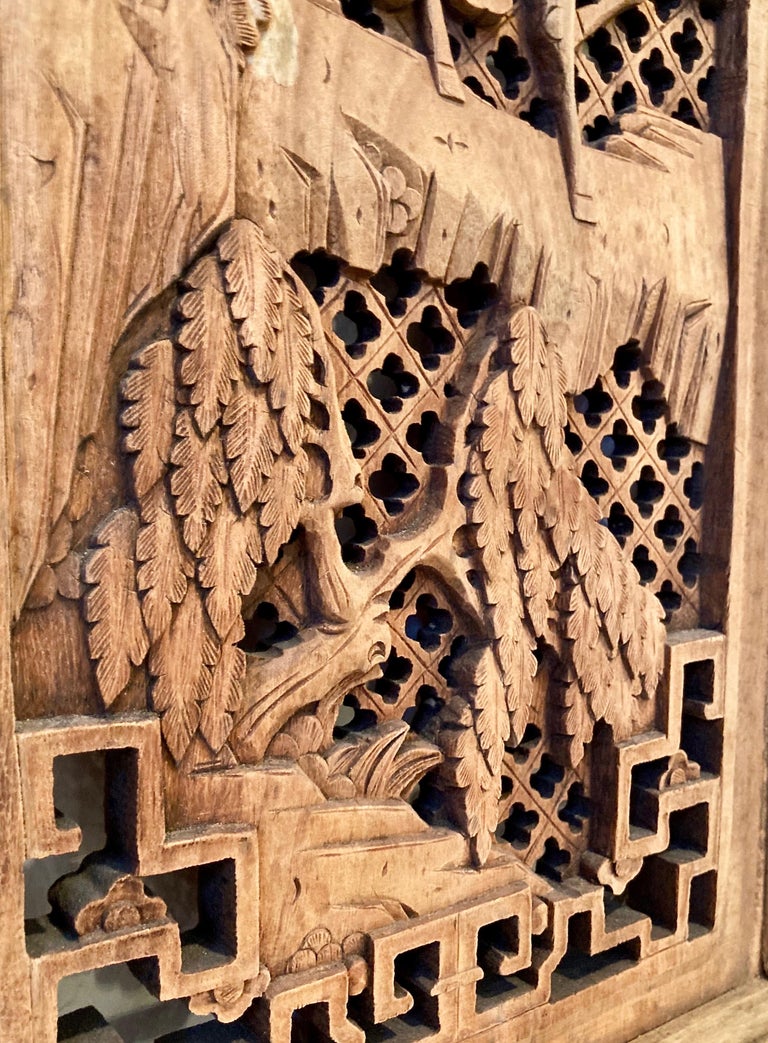 Chinese Decorative Panel For Sale at 1stDibs | chinese wood panel
