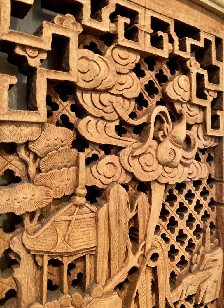 Chinese Decorative Panel For Sale at 1stDibs