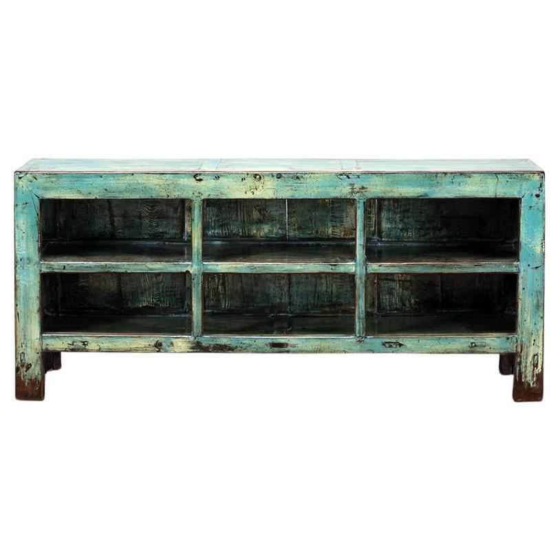 Vintage Chinese Chippendale Rattan Bamboo Pagoda Greek Key Display ...