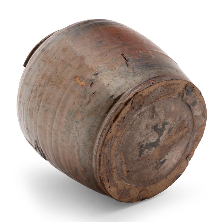Chinese Drip Glaze Kitchen Jar, circa 1900 For Sale at 1stDibs