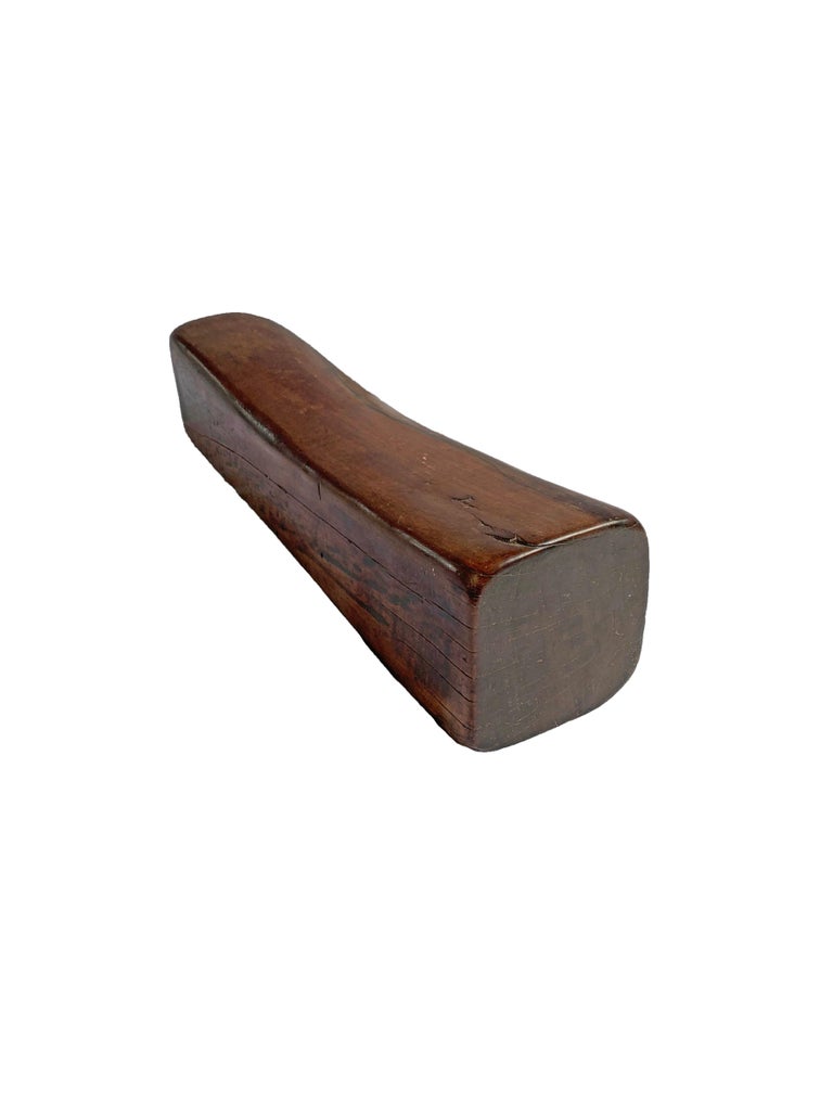 Chinese Elm Wood Headrest from Early 20th Century For Sale at 1stDibs
