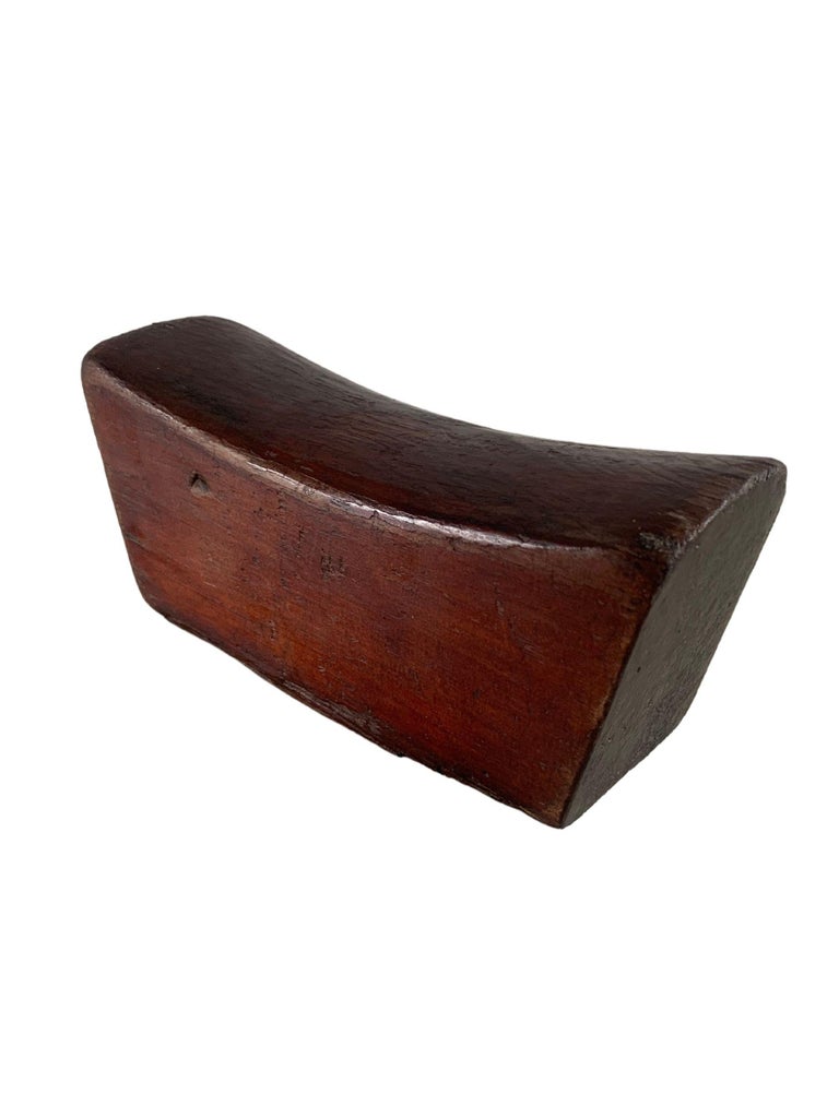 Chinese Elm Wood Headrest from Early 20th Century For Sale at 1stDibs