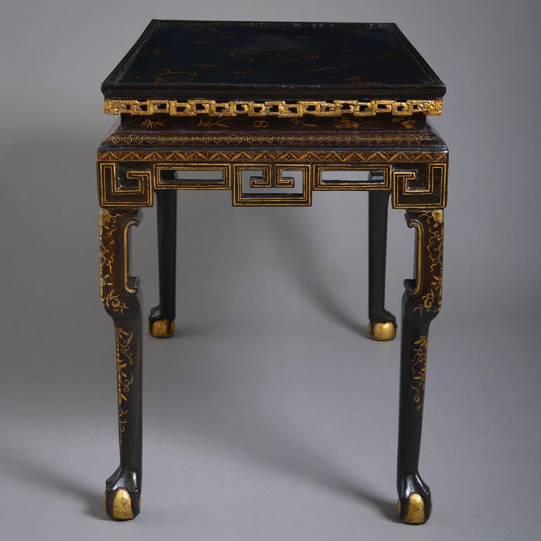 Chinese Export Lacquer Table For Sale at 1stDibs