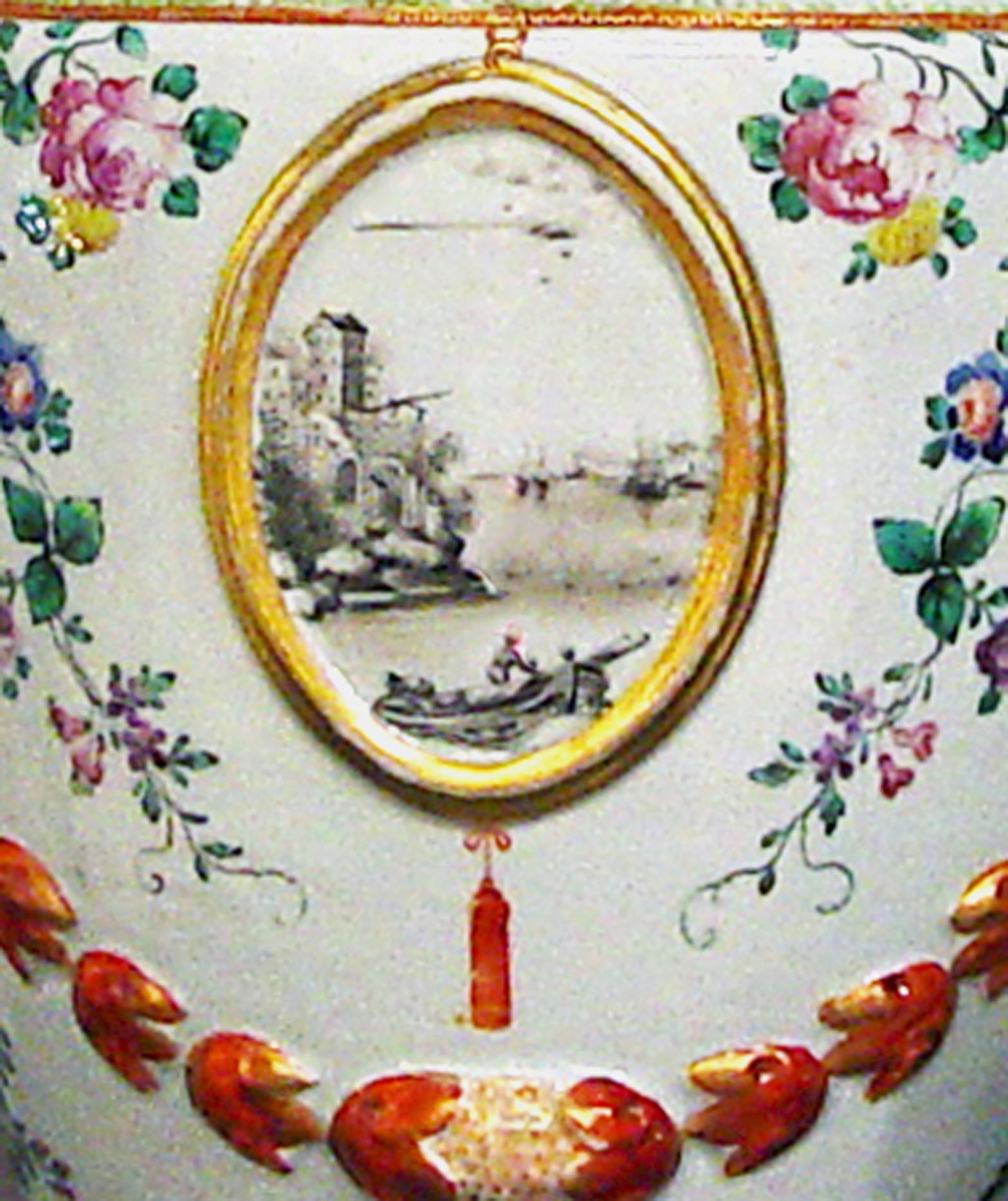 18th-century Chinese Export Porcelain Pistol-Handled Vase and Cover For ...