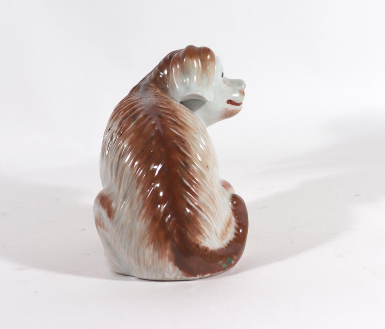 Chinese Export Porcelain Models of Puppy Dogs at 1stDibs