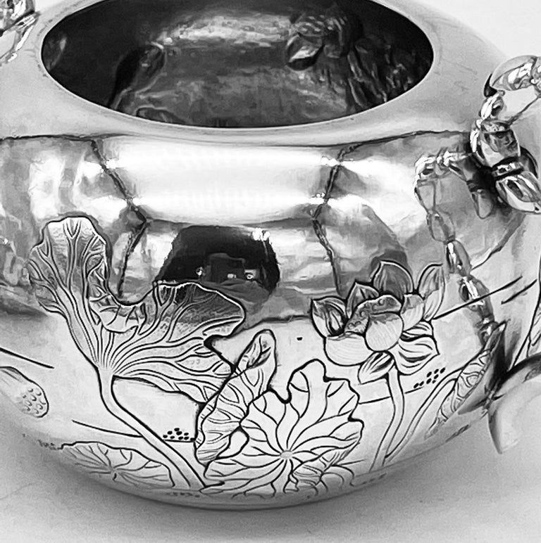 Chinese Export Silver Teaset For Sale at 1stDibs