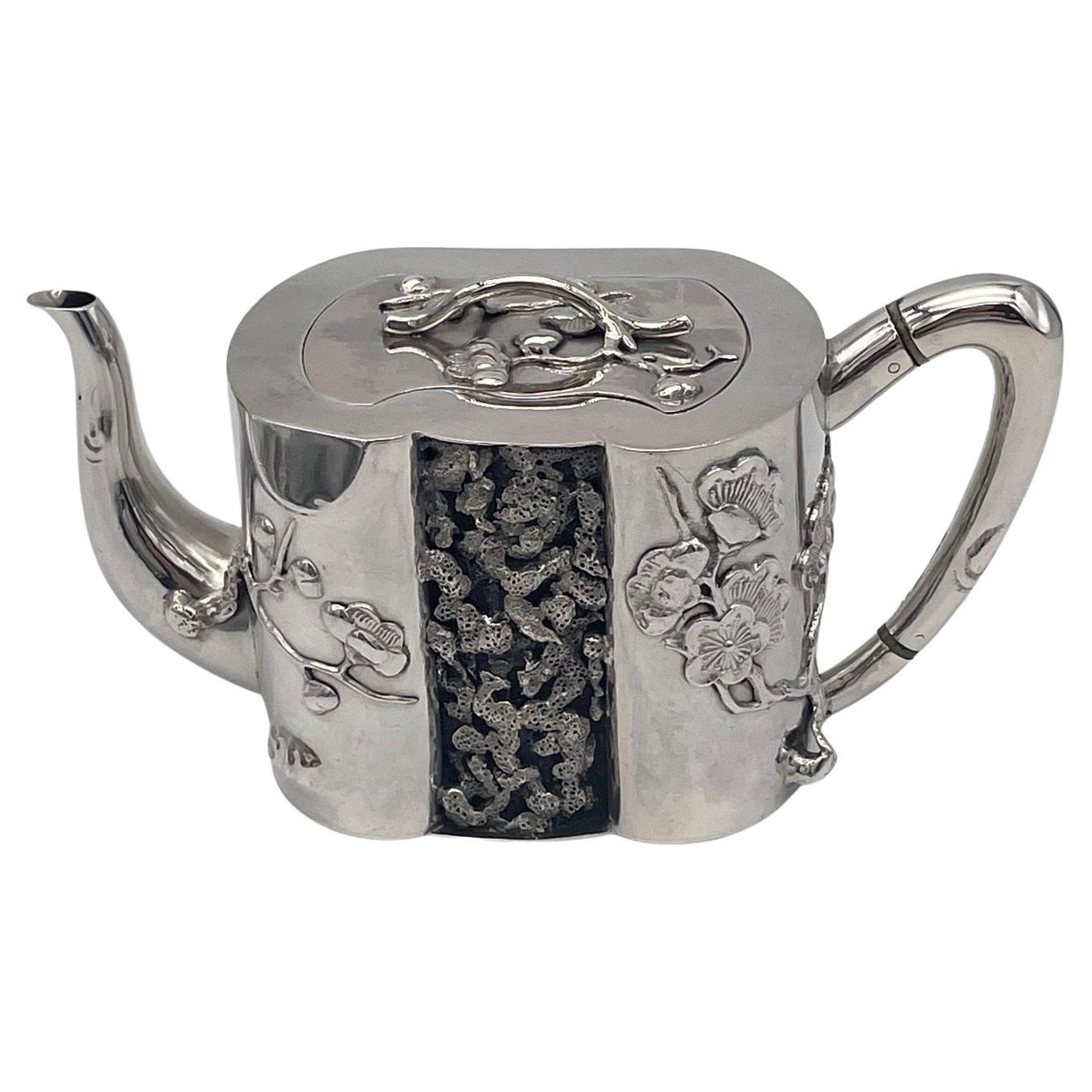 Chinese Export Silver Bowl For Sale at 1stDibs