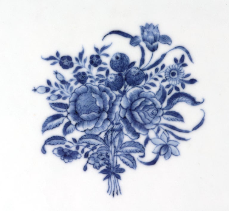 Chinese Export Underglaze Blue Armorial Porcelain Dish, Arms William ...