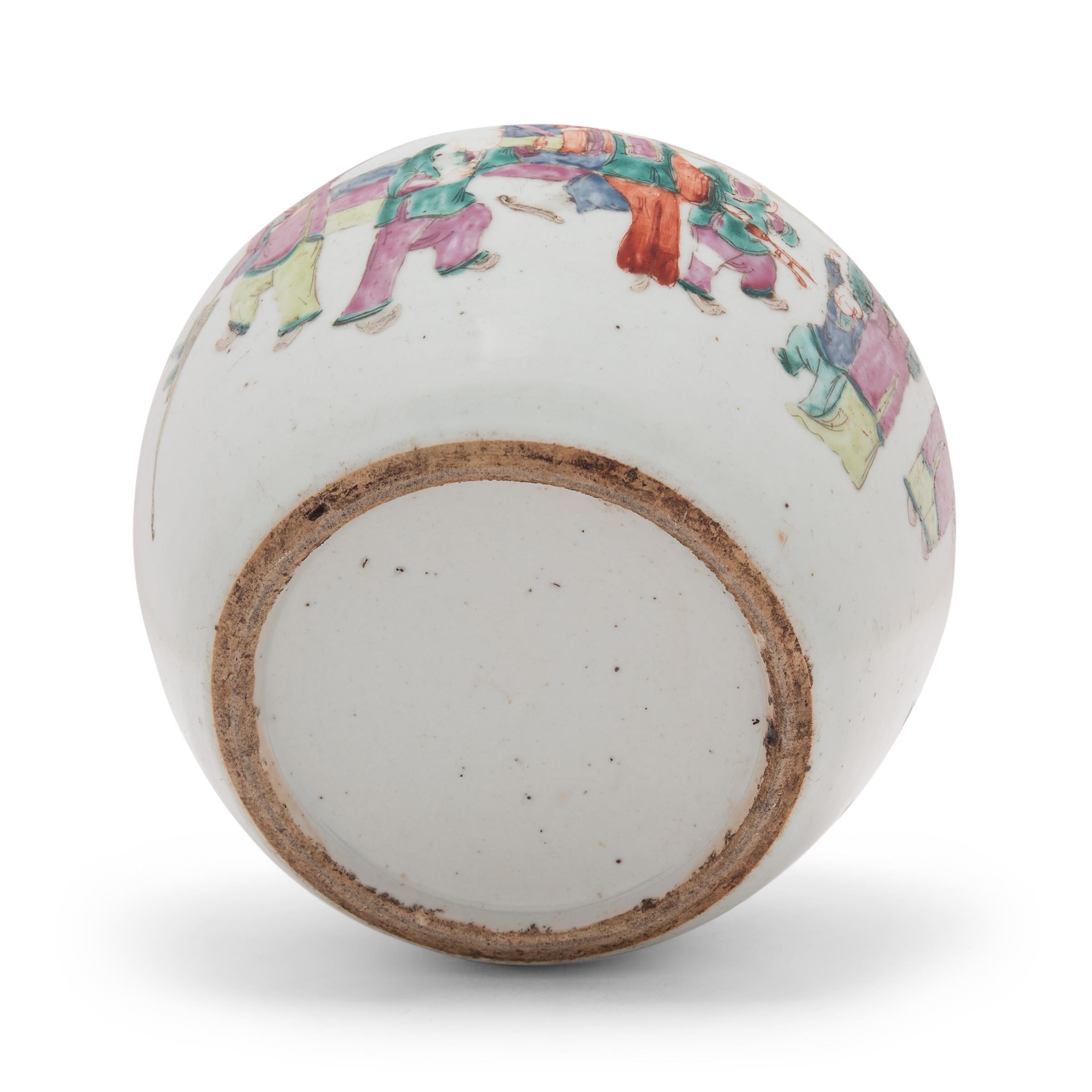 Chinese Famille Rose Ginger Jar with Boys at Play, C. 1900 For Sale at ...