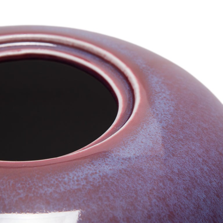 Chinese Flambé Purple Ginger Jar at 1stDibs