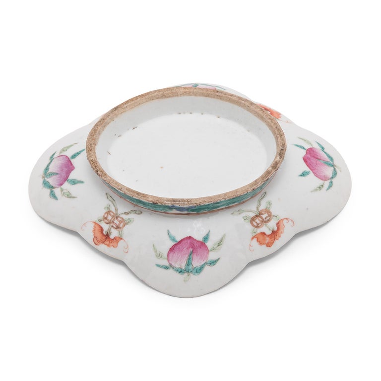 Chinese Footed Offering Bowl with Mythical Figures, c. 1850 For Sale at ...