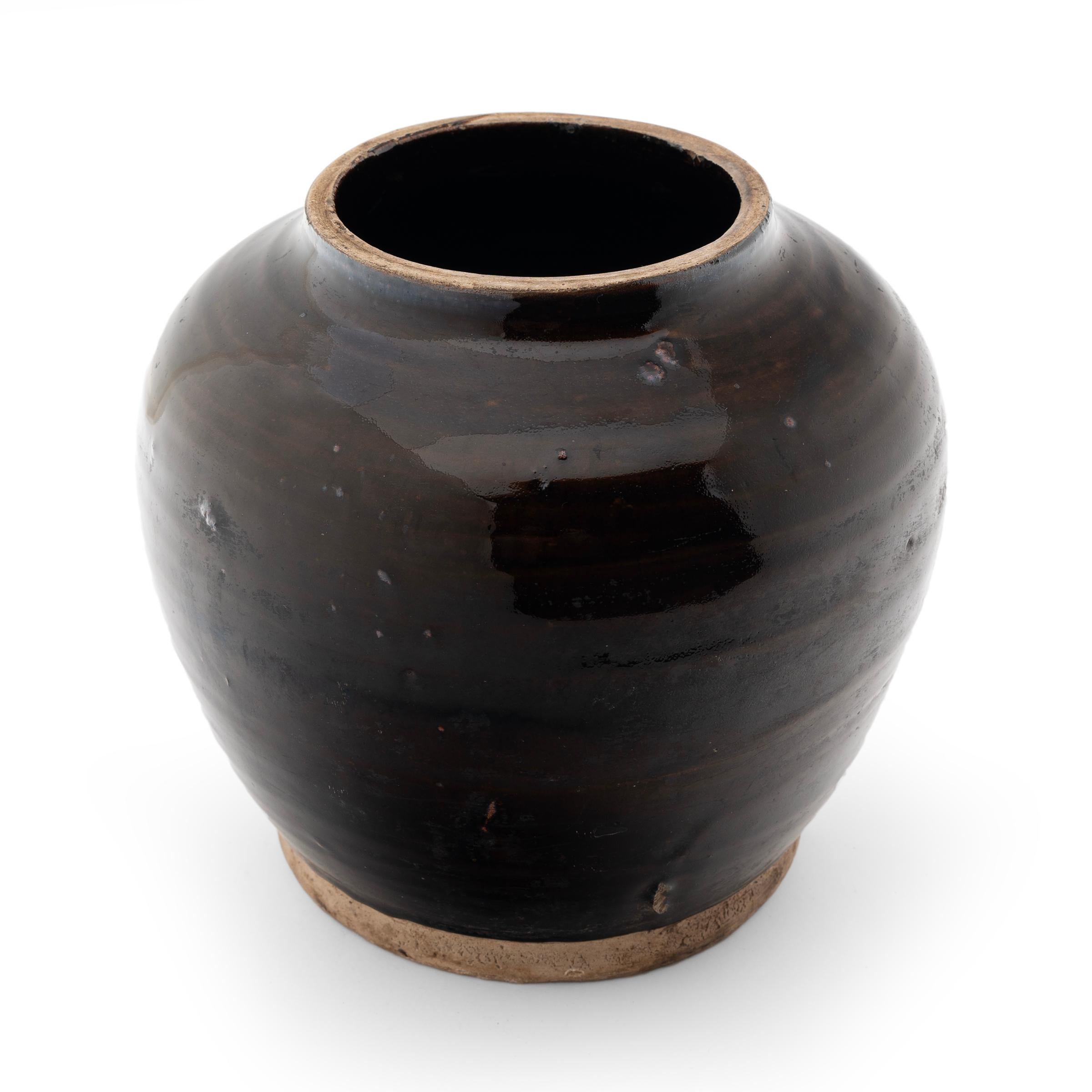 Chinese Glazed Kitchen Jar, circa 1900 at 1stDibs