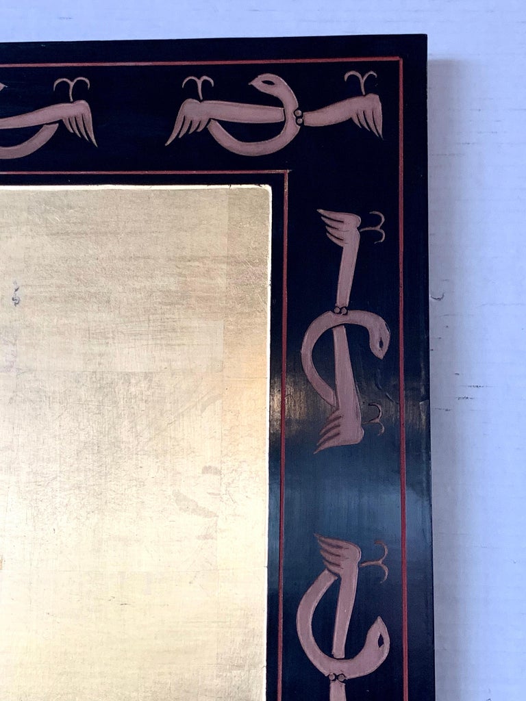 Chinese Gold Leaf Four Panel Room Divider Screen at 1stDibs