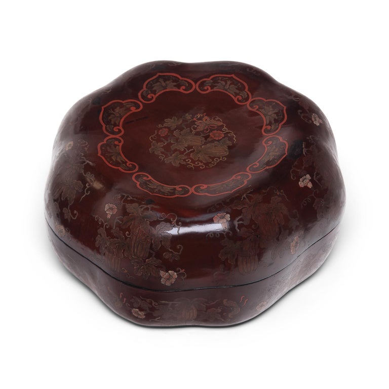 Chinese Gourd-Form Presentation Box, circa 1850 For Sale at 1stDibs