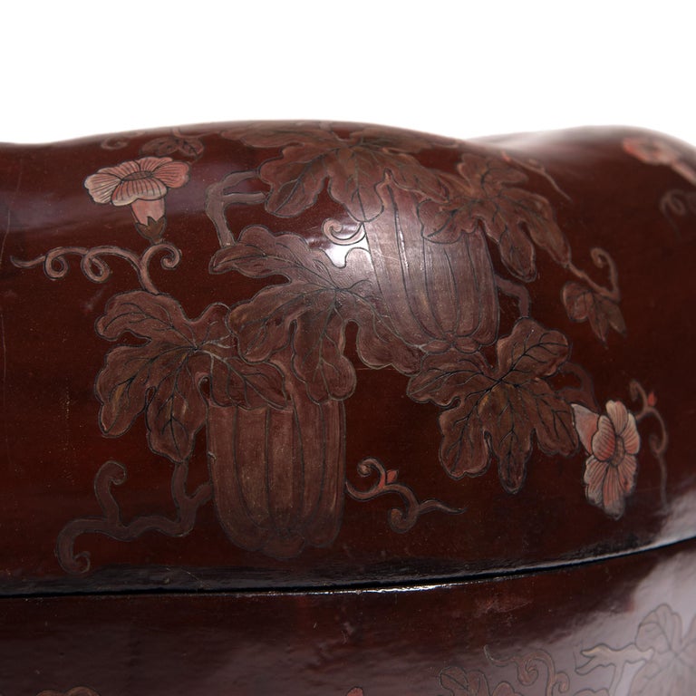 Chinese Gourd-Form Presentation Box, circa 1850 For Sale at 1stDibs