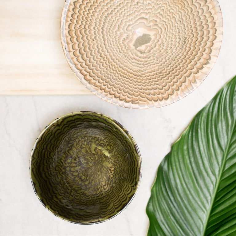 Chinese Green Marble Ware Bowl at 1stDibs