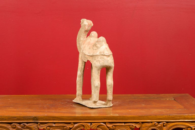 Chinese Han Dynasty 202 BC-200 AD Mingqi Camel with Original Orange ...