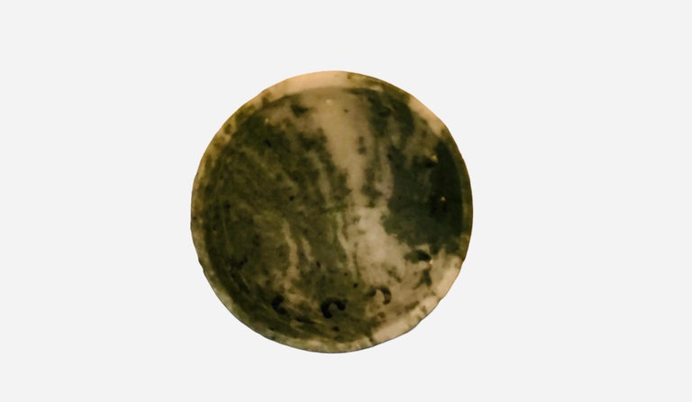 Chinese Hand Carved Jade Small Incense Burner For Sale at 1stDibs