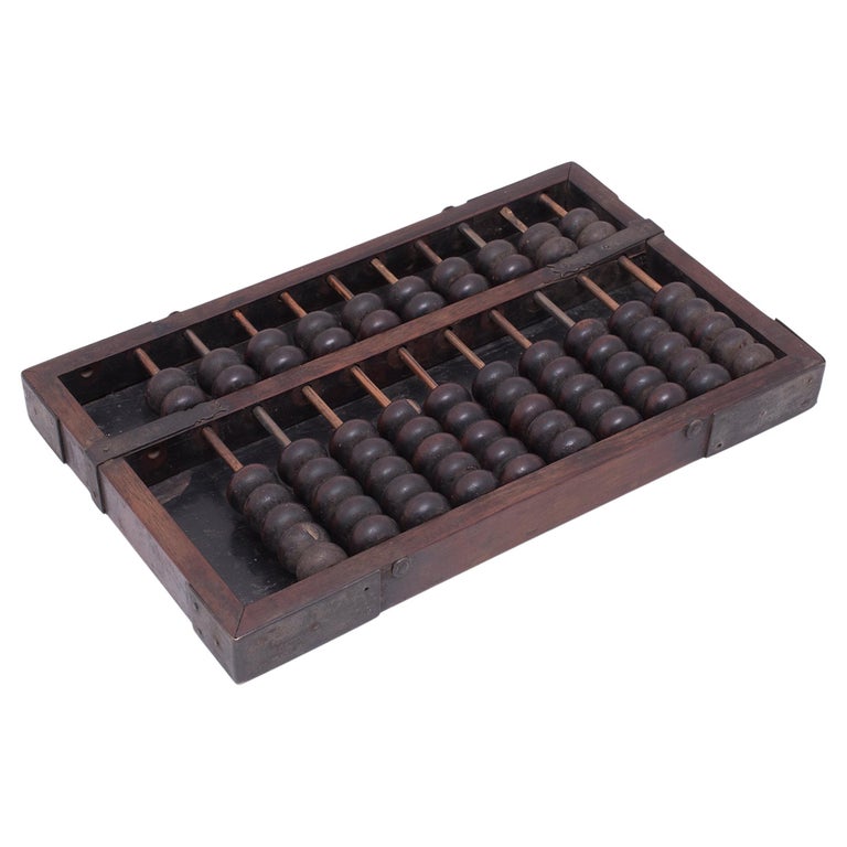Chinese Hardwood Suanpan Abacus, c. 1850 at 1stDibs