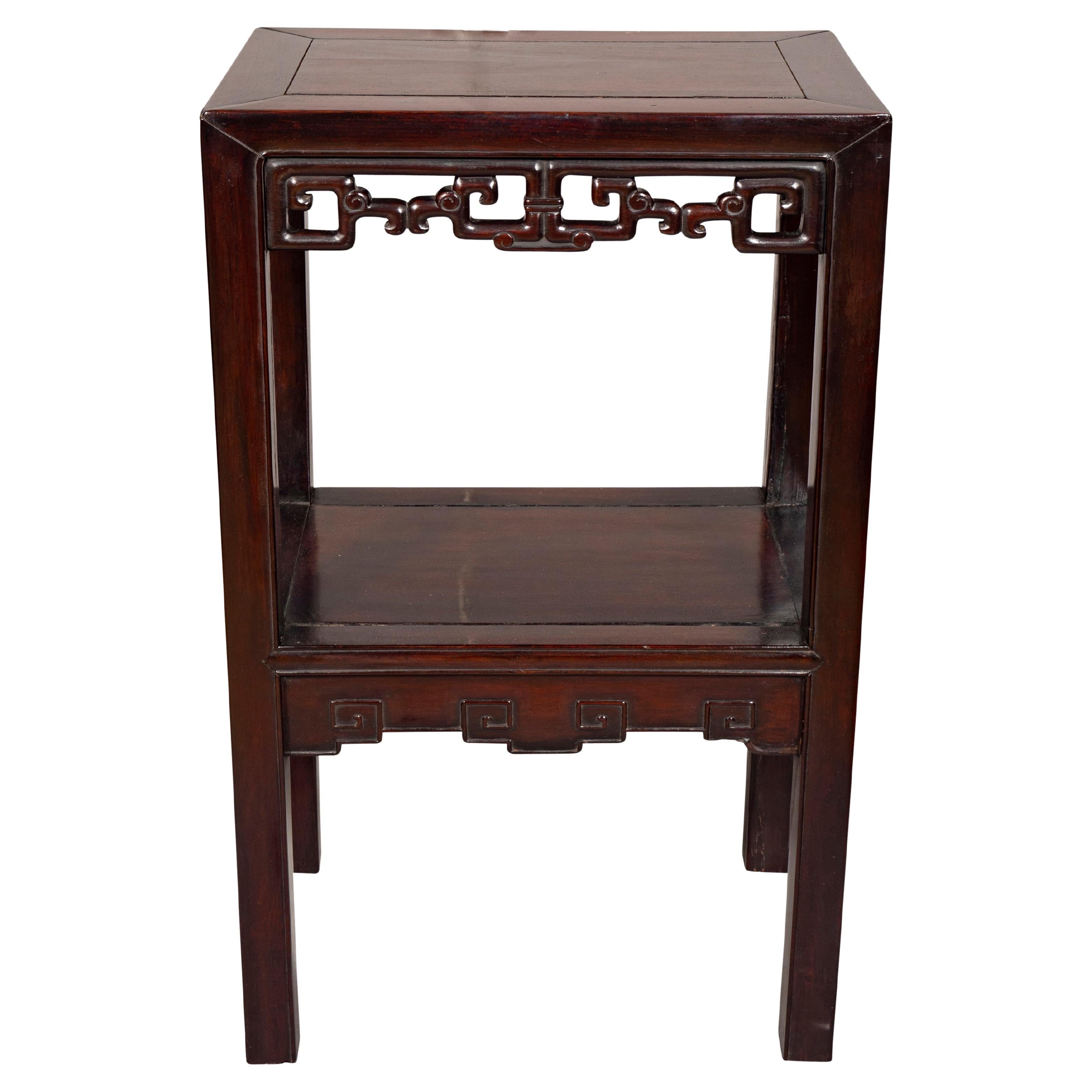 Chinese Carved Hardwood Alter Table at 1stDibs