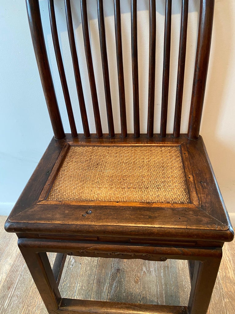 Chinese Huanghuali (Rosewood) Spindle Back Chair, Meiguiyi, 18th/19th ...
