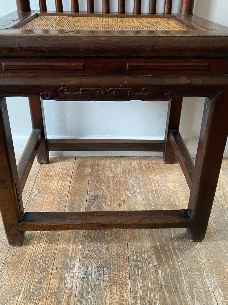 Chinese Huanghuali (Rosewood) Spindle Back Chair, Meiguiyi, 18th/19th ...