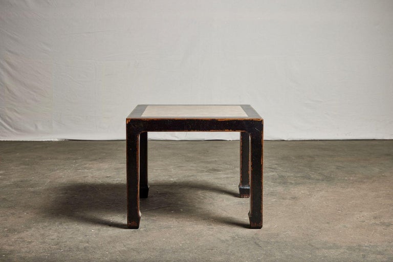 Chinese Inlaid Paving-Stone Stool For Sale at 1stDibs