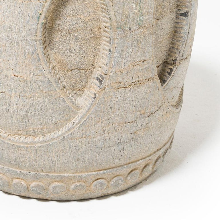 Chinese Interlocking Stone Drum For Sale at 1stDibs