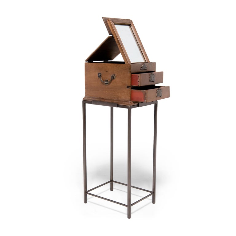 Chinese Jewelry Box Table with Peaches and Pomegranates, c. 1900 For ...