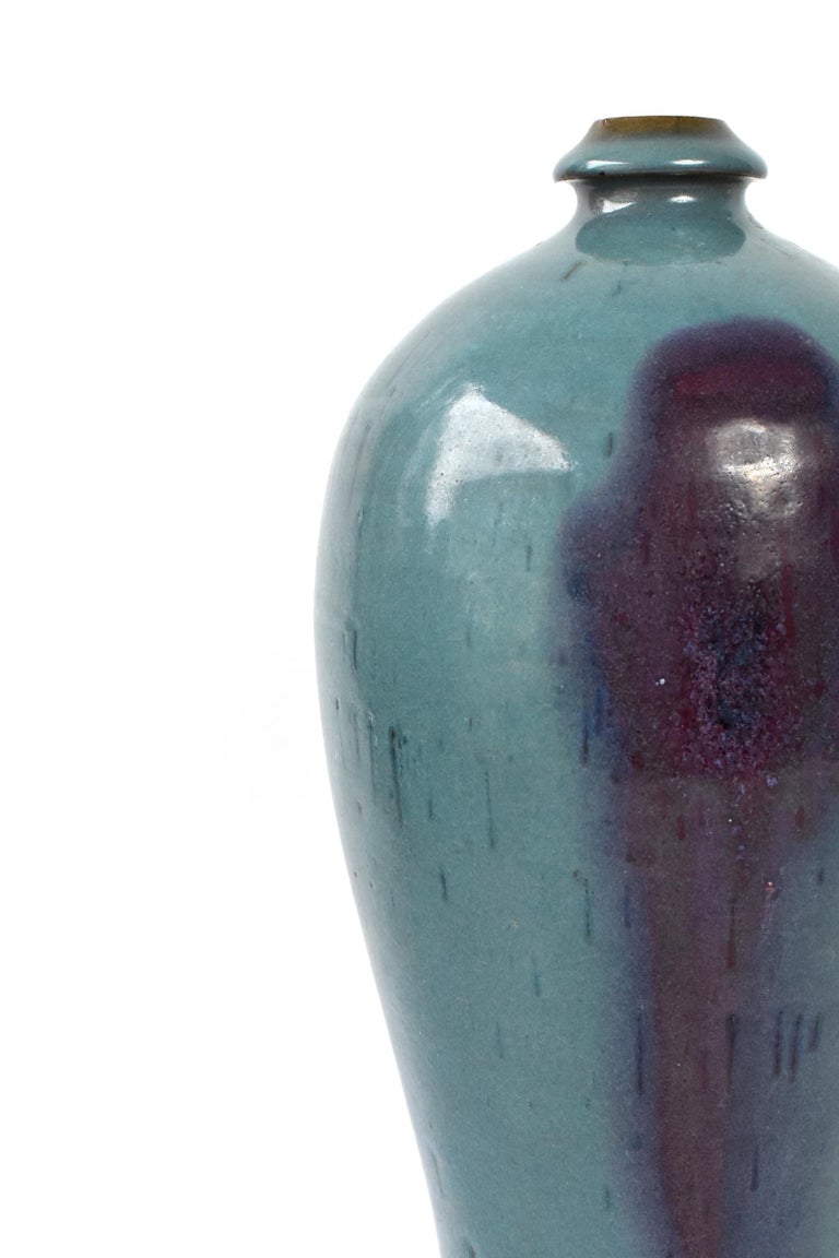 Chinese Jun Kiln Porcelain Vase, Tang Dynasty Style, Vase 4 at 1stDibs
