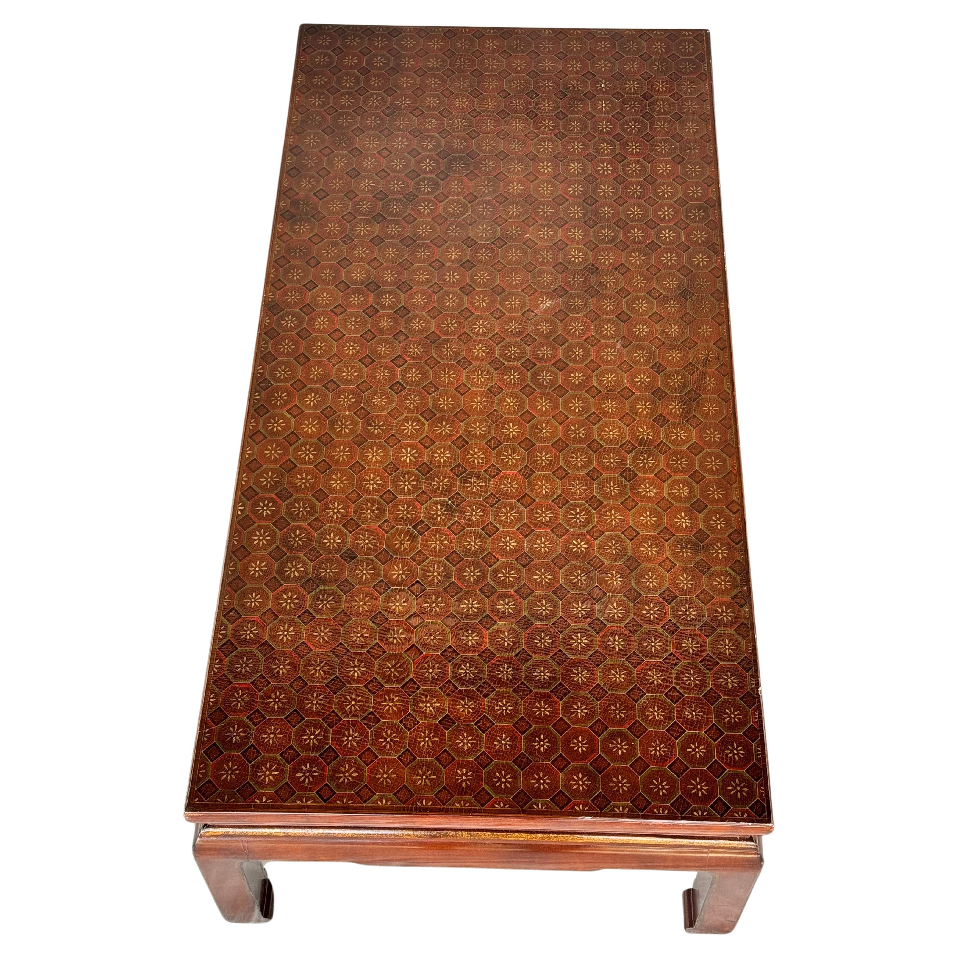 Chinese Lacquered Cocktail Table For Sale at 1stDibs