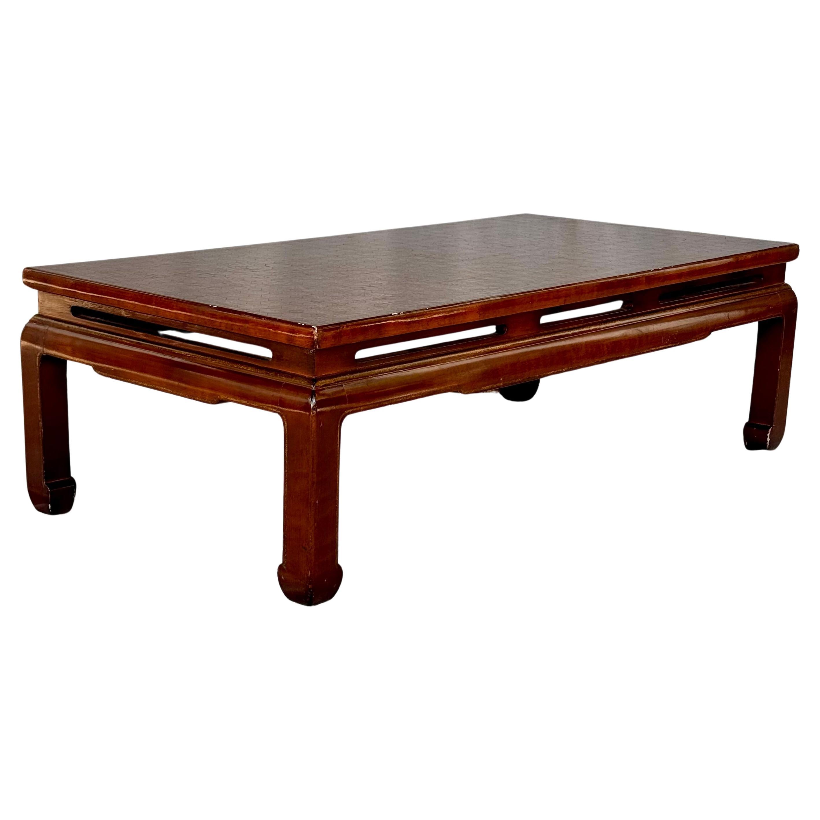 Chinese Lacquered Cocktail Table For Sale at 1stDibs