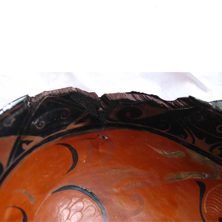 Chinese Lacquered Wood Han Erbei ‘Ear Cup’, Changsha, Hunan Province at ...