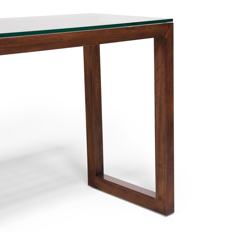 Chinese Lattice Top Waterfall Console Table at 1stDibs