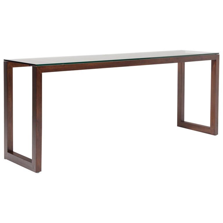 Chinese Lattice Top Waterfall Console Table at 1stDibs