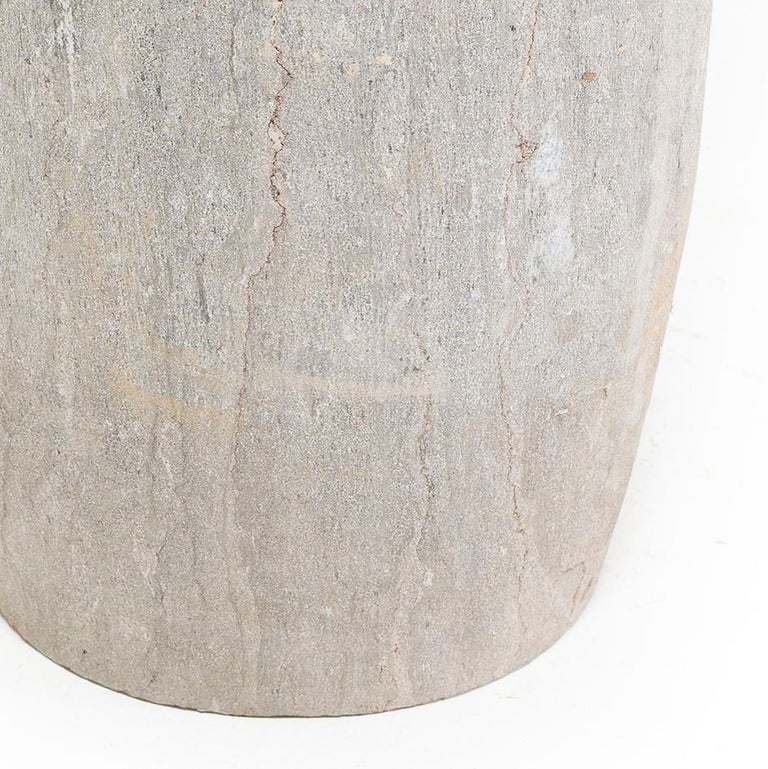 Chinese Limestone Drum For Sale at 1stDibs
