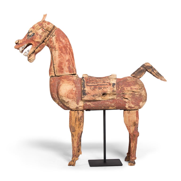 Chinese Ming Celestial Mingqi Horse Figure For Sale at 1stDibs