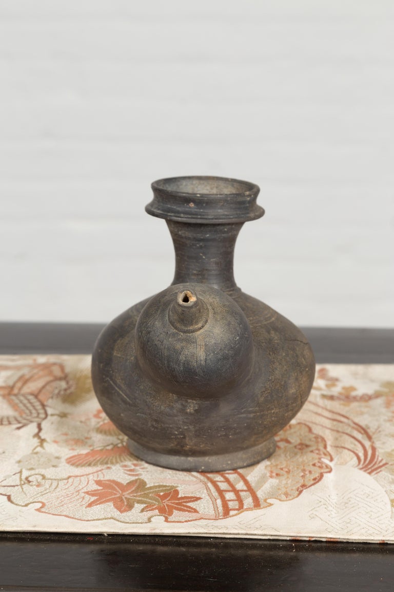 Sukhothai 17th Century Earthenware Ewer Kendi Ritual Water Vessel For ...