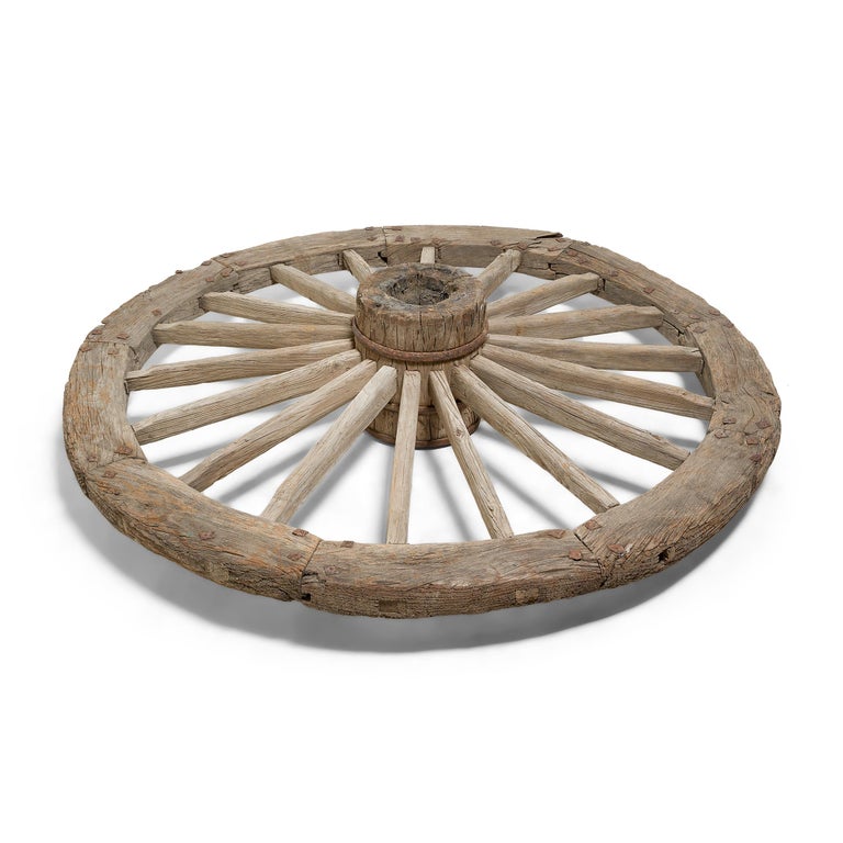 Chinese Monumental Mill Wheel, circa 1900 For Sale at 1stDibs