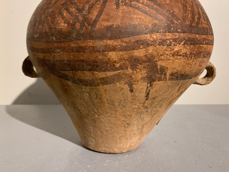 Chinese Neolithic Yangshao Culture Painted Pottery Amphora, circa 3500 ...