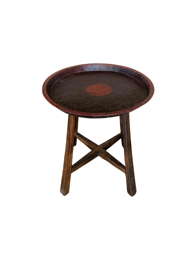 Chinese Offering Tray Side Table For Sale at 1stDibs