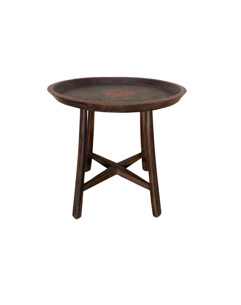 Chinese Offering Tray Side Table For Sale at 1stDibs