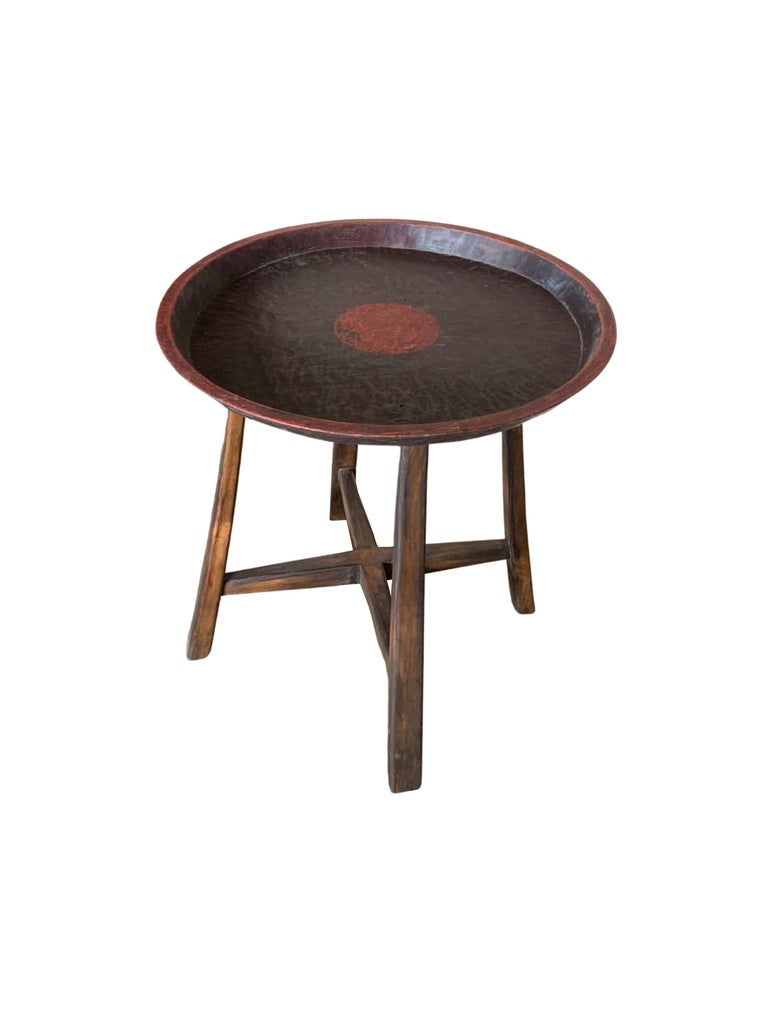 Chinese Offering Tray Side Table For Sale at 1stDibs