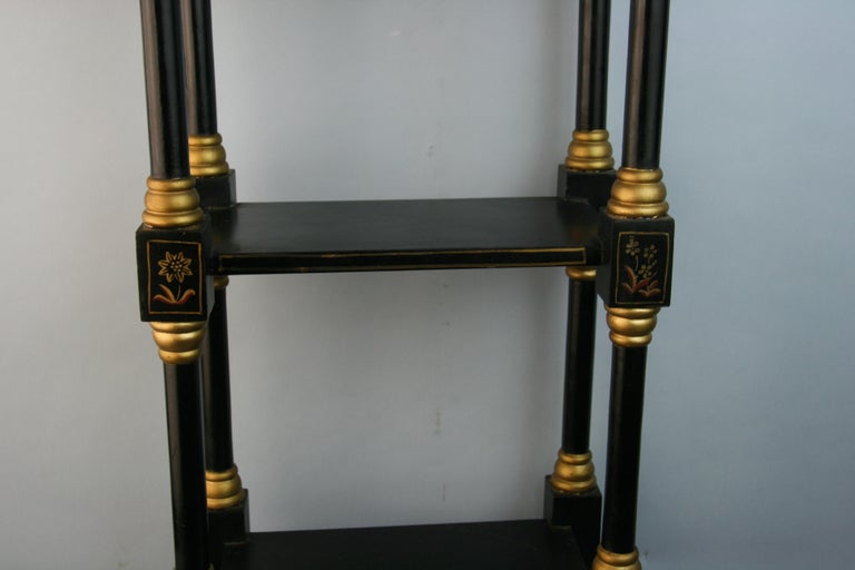 Chinese Pagoda Three-Tier Wall Shelf For Sale at 1stDibs | china 3 tier ...