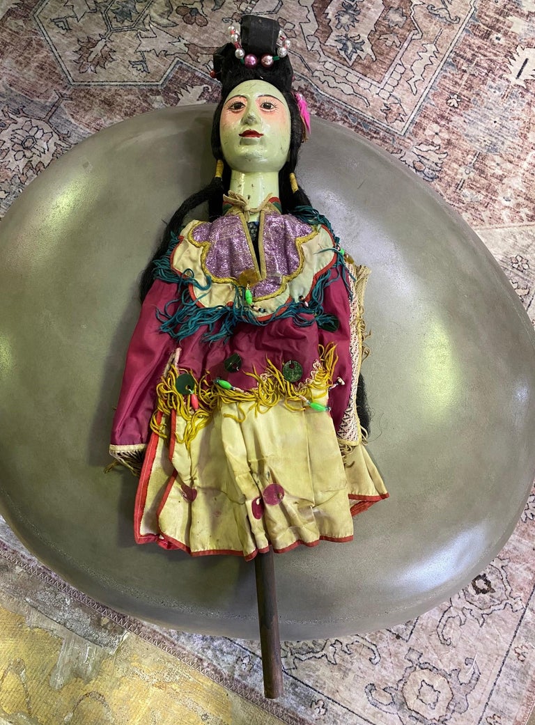 Chinese Peking Opera Theatre Puppet Marionette Doll, Early 1900s For ...