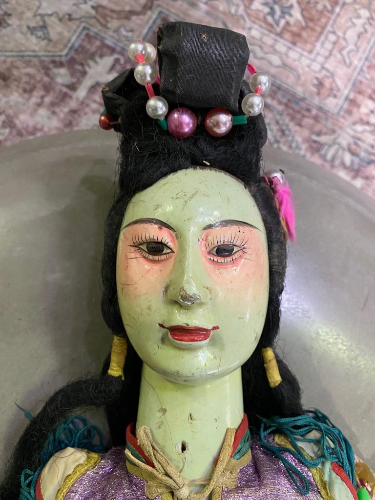 Chinese Peking Opera Theatre Puppet Marionette Doll, Early, 1900s For ...