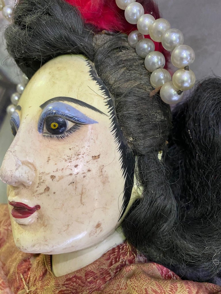 Chinese Peking Opera Theatre Puppet Marionette Doll, Early 1900s For ...