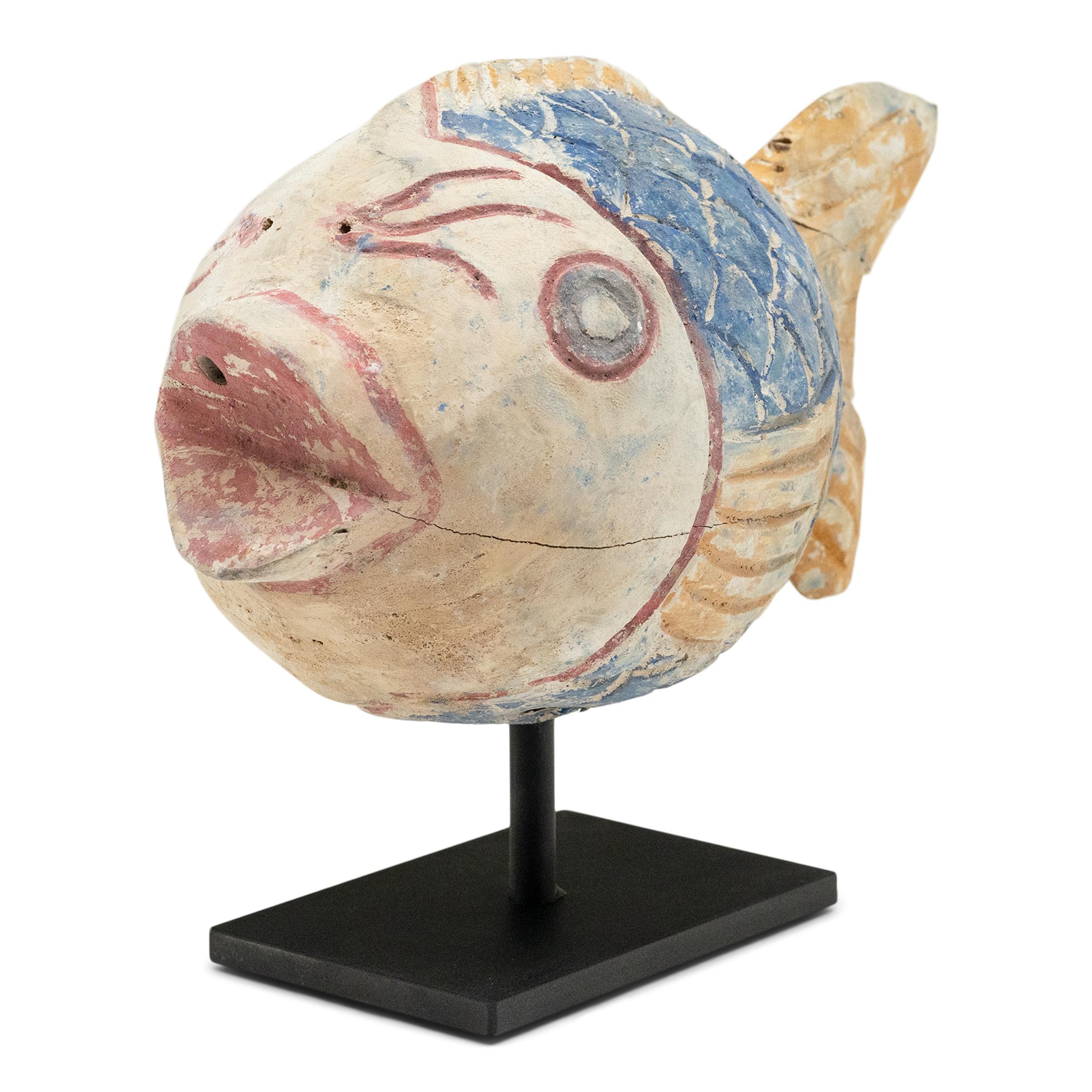 Chinese Polychrome Harmony Fish, c. 1900 at 1stDibs
